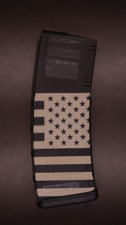 Custom Laser Engraved Magpul PMAG 30 AR/M4 GEN M2 – American Flag ...